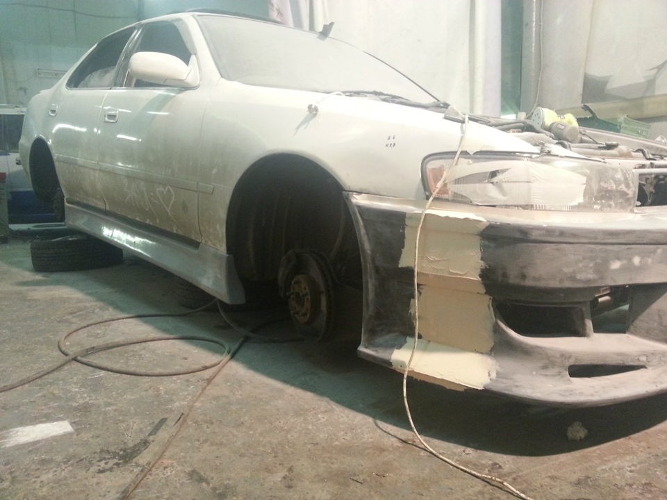 Обвес — Toyota Cresta (90), 2,5 л, 1994 года | тюнинг | DRIVE2