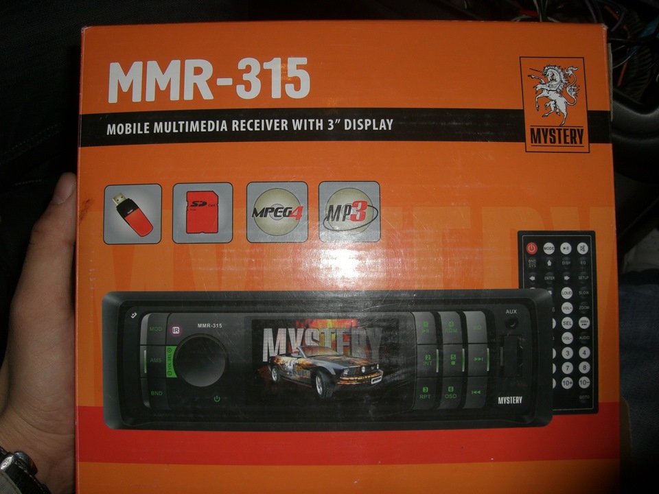 MYSTERY MMR-315))) — Honda Accord Wagon (6G), 2,3 л, 2001 года | автозвук | DRIVE2