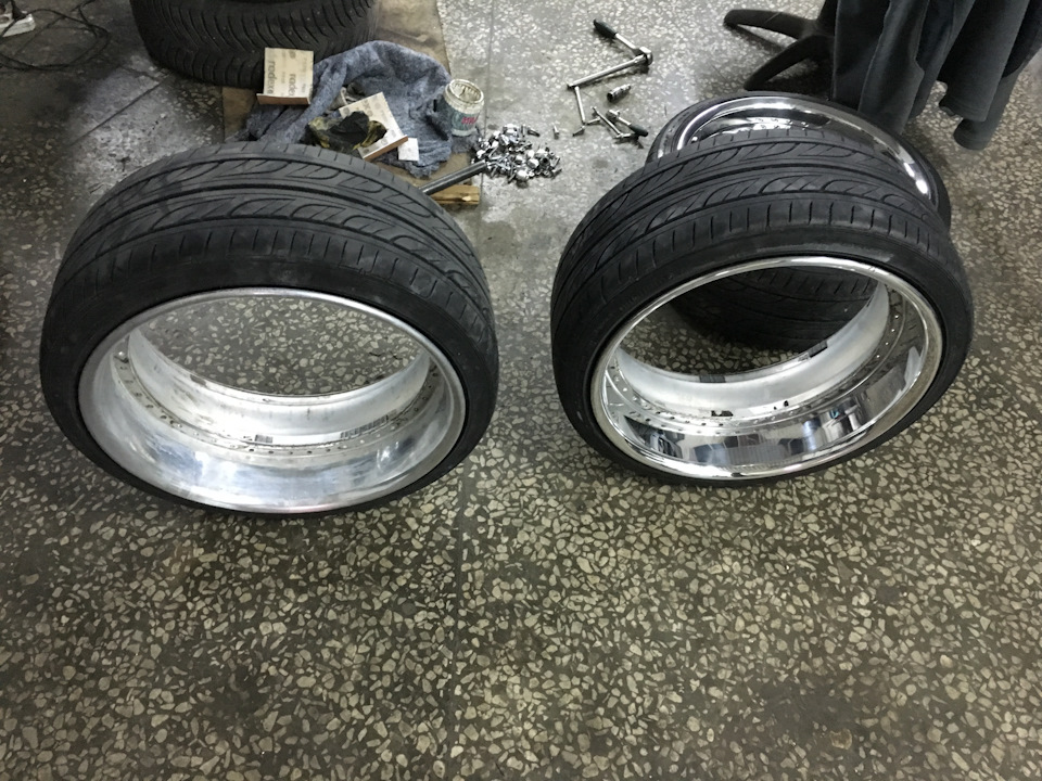 Полировка Work vs-kf r19 — DRIVE2