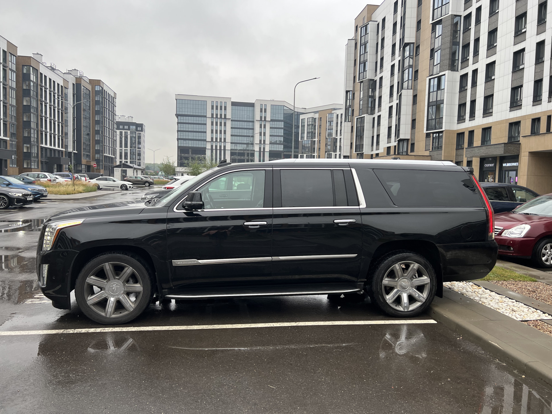 ТО: поменял задние диски и колодки — Cadillac Escalade ESV (3G), 6,2 л ...