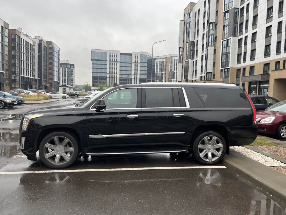 ТО: поменял задние диски и колодки — Cadillac Escalade ESV (3G), 6,2 л ...