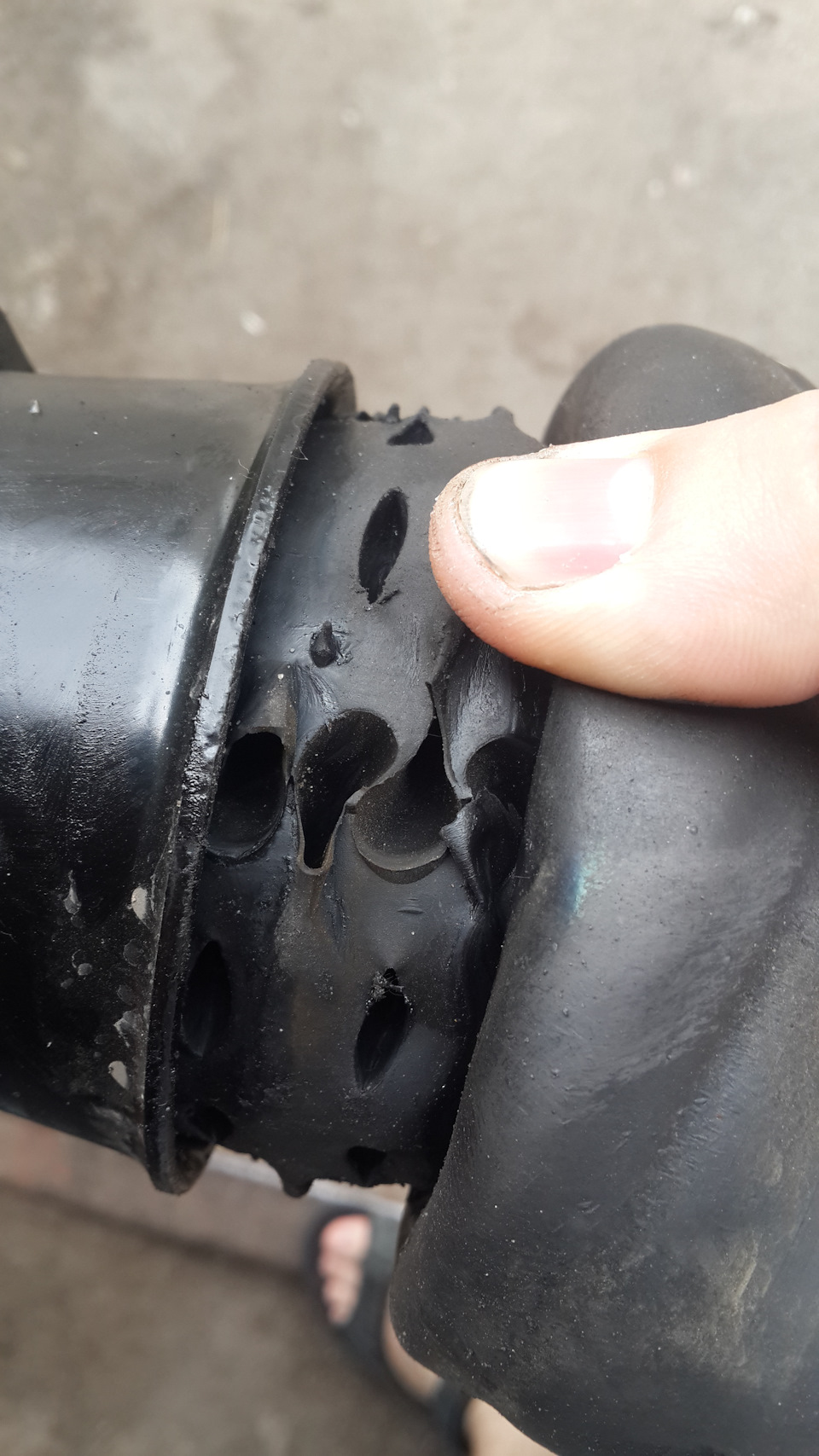 Подушки двигателя, продолжение — Volkswagen Passat Variant (B3), 1,9 л ...