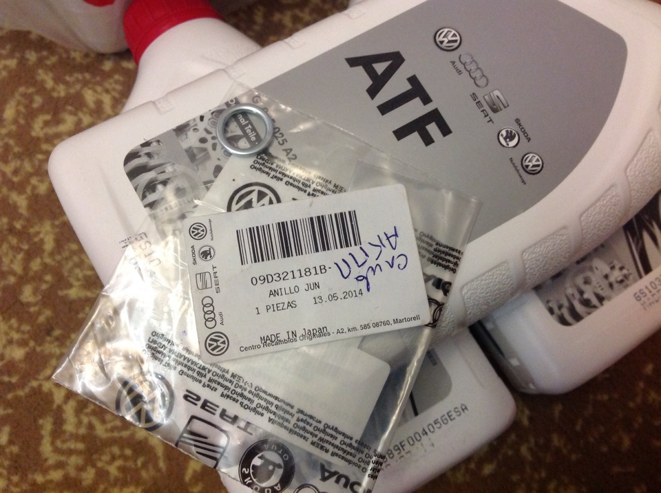 Докупка запчастей для ТО — Volkswagen Touareg (1G), 3 л, 2008 года ...