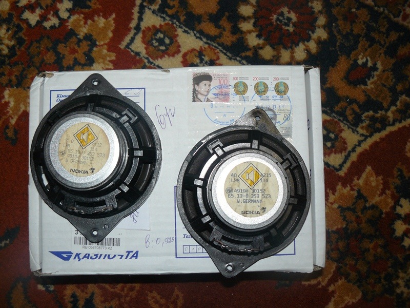 26. Динамики, подномерник — BMW 3 series (E36), 2,5 л, 1994 года ...