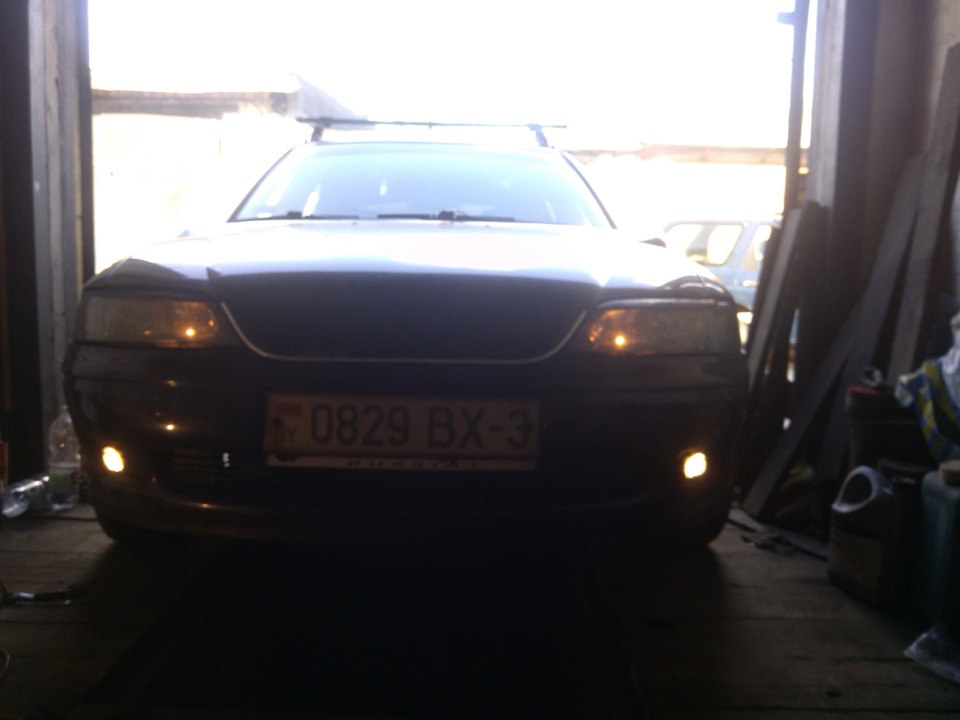 птф в бампер — Vauxhall Vectra B, 2 л, 2000 года | электроника | DRIVE2