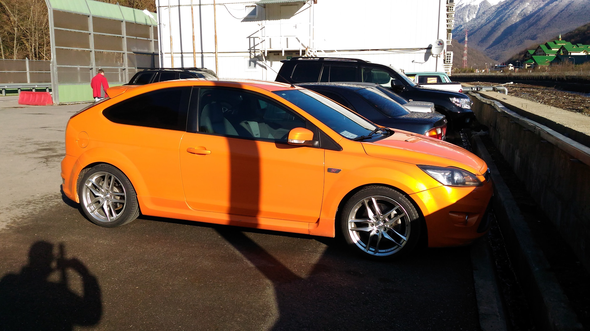 Летние колёсики — Ford Focus ST II, 2,5 л, 2008 года | колёсные диски ...