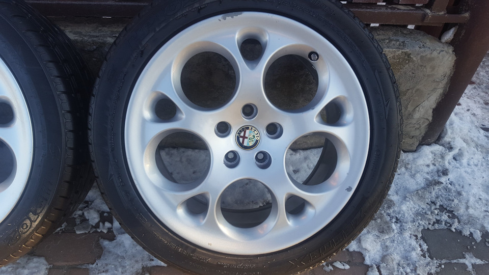 Лето R17 — Alfa Romeo 166, 2,4 л, 2003 года | колёсные диски | DRIVE2