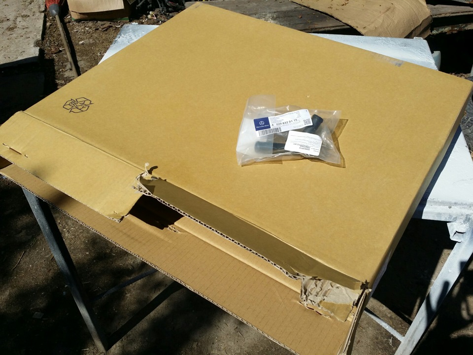 Сходил за покупками — Mercedes-Benz S-Class (W220), 5,5 л, 2002 года ...