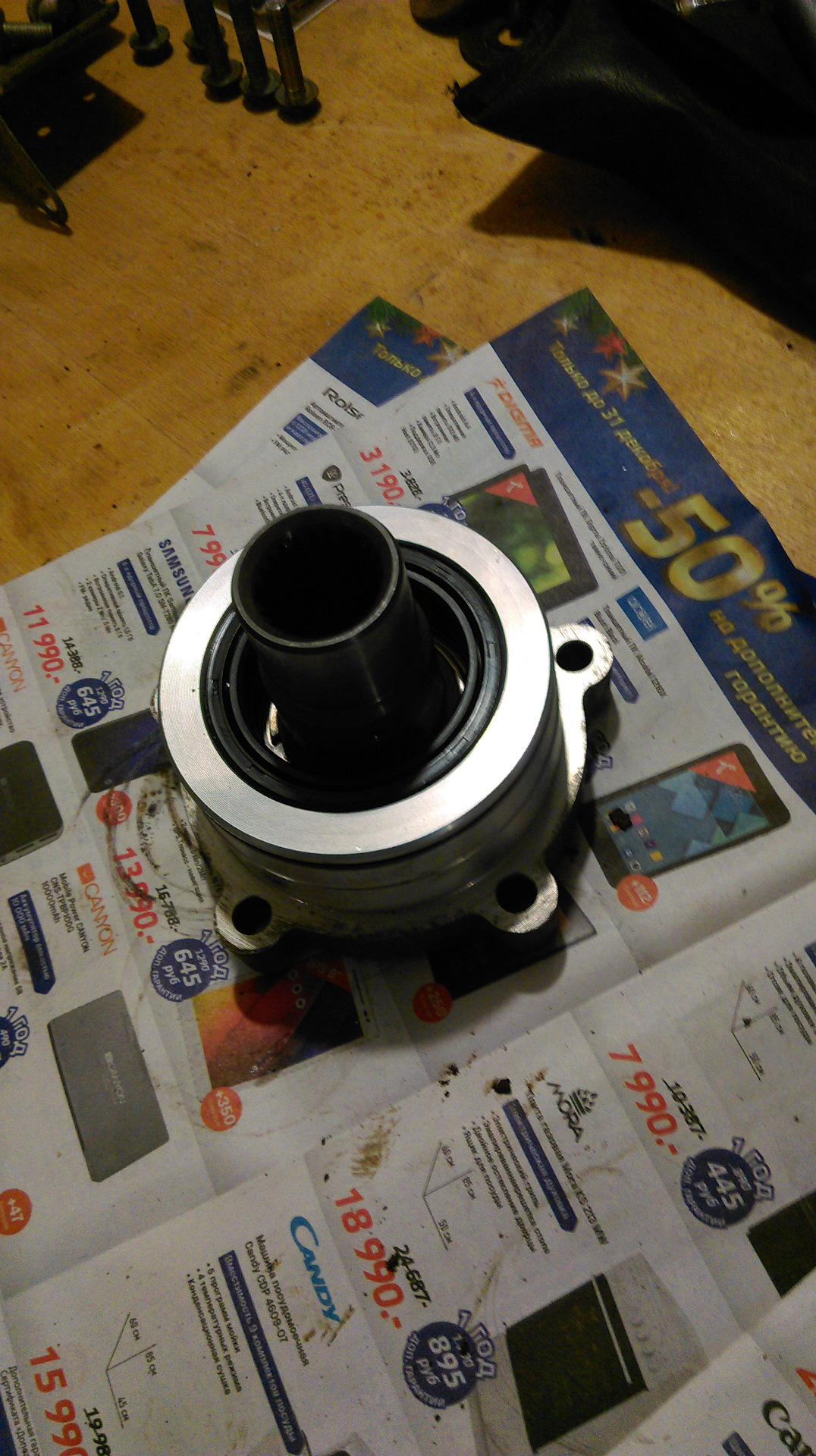 Замена сальников правого привода — Toyota RAV4 (I), 2 л., 1996 года ...