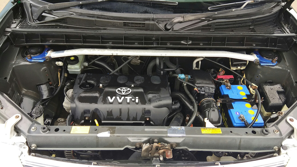 Замена акб, ремней и лампочек. — Toyota bB (1G), 1,5 л, 2003 года | электроника | DRIVE2