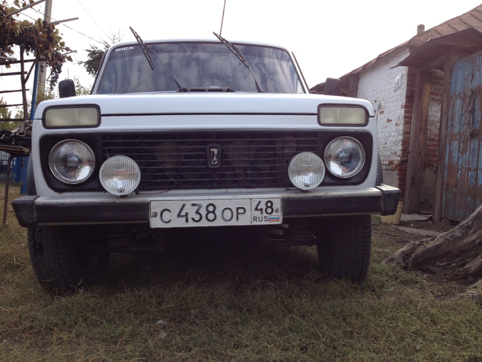 Защита поддона картера. — Lada 4x4 3D, 1,7 л, 2003 года | кузовной ...