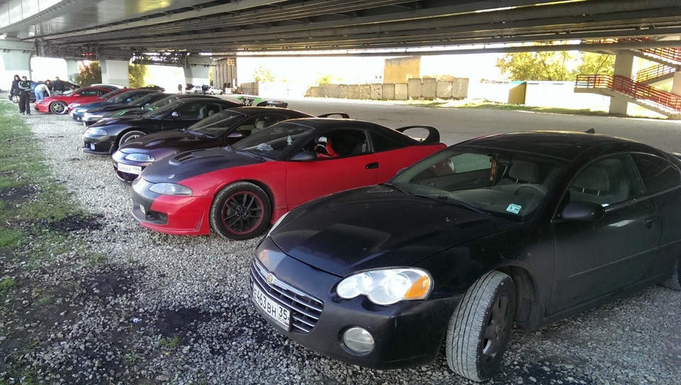Встреча с DSM-Club — Закрытие сезона — Chrysler Sebring Coupe (2G), 2,4 ...