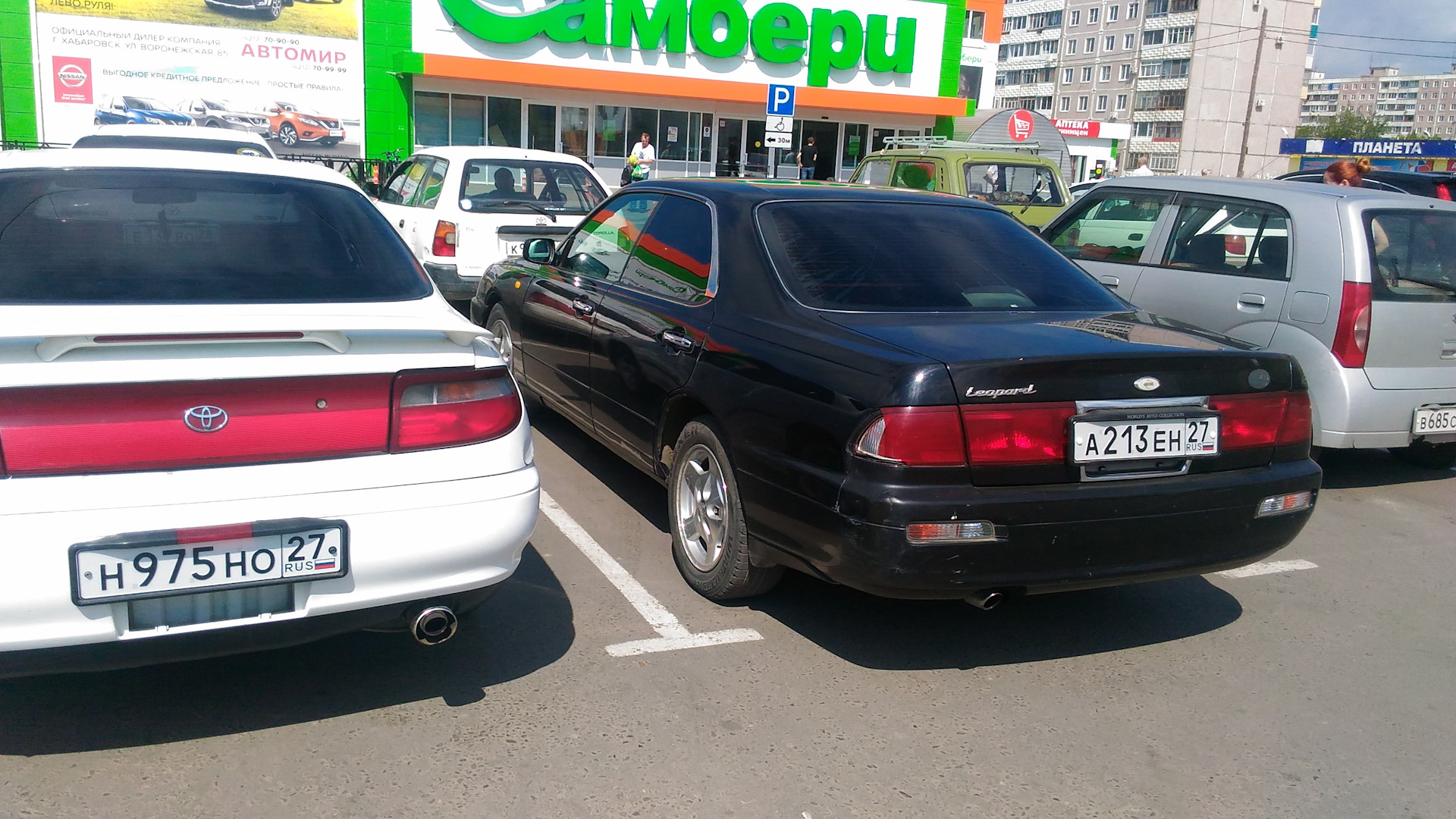 Встреча на Элбе — Nissan Leopard (JY33), 2,5 л, 1998 года | встреча ...