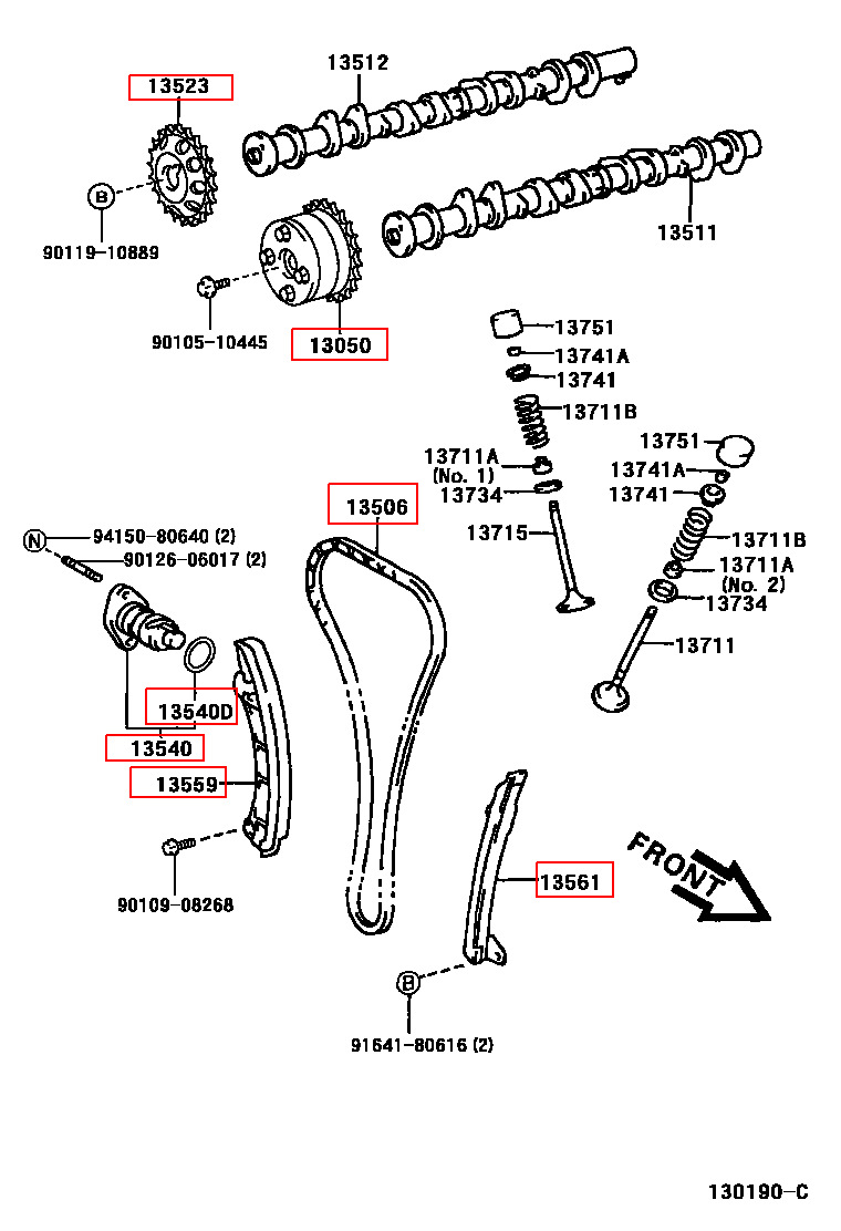 9164180616 Болт с шестигранной головкой TOYOTA LEXUS | Запчасти на DRIVE2