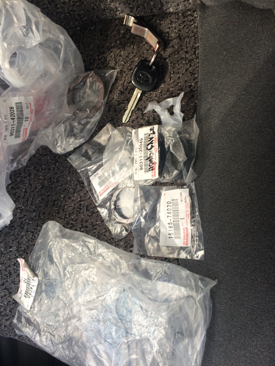 Замена грм, роликов, помпы и сальников — Toyota Camry (XV20), 2,2 л ...