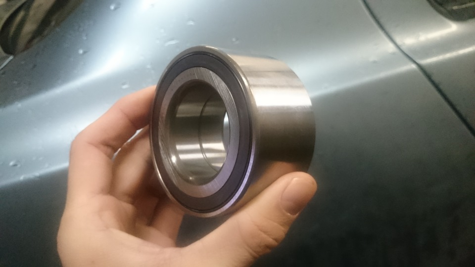 подшипник ступици и стопорное кольцо — Mitsubishi Lancer X, 2 л, 2008 ...