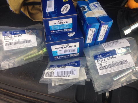 SP1202 Комплект передних тормозных ко… SANGSIN | Запчасти на DRIVE2