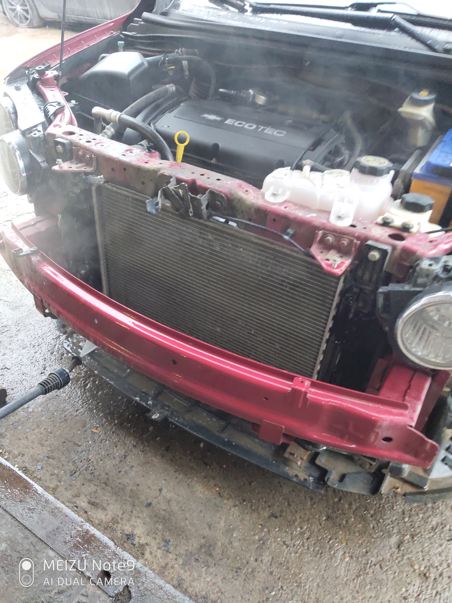 Замена радиатора кондиционера — Chevrolet Aveo Sedan (2G), 1,6 л, 2013 ...