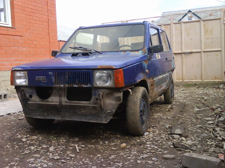 Большая история маленькой машинки в картинках — FIAT Panda (1G), 0,9 л ...