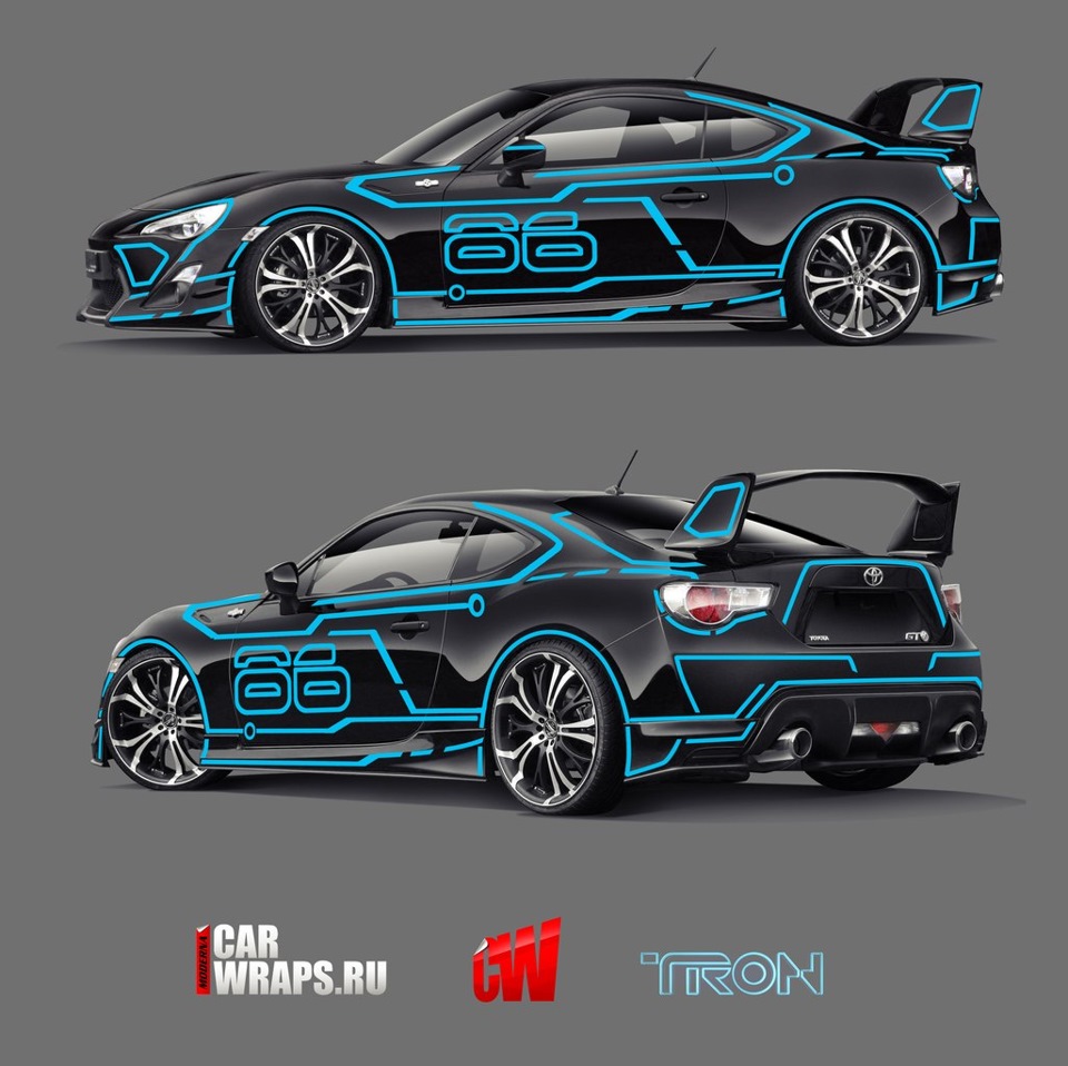PROJECT GT 86 — TRON — Toyota GT86, 2 л, 2012 года | стайлинг | DRIVE2