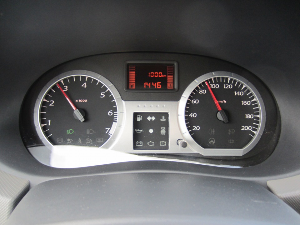 Пробег 1000 км — Lada Ларгус, 1,6 л, 2012 года | обкатка | DRIVE2