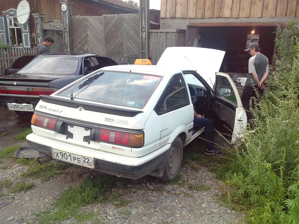 немного старых фото!))) — Toyota Corolla Levin (AE85), 1,5 л, 1985 года ...
