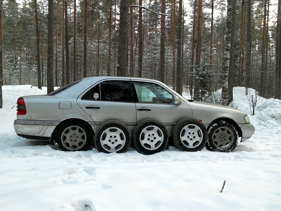 Дойче черепахен — Mercedes-Benz C-Class (W202), 2 л, 1995 года ...