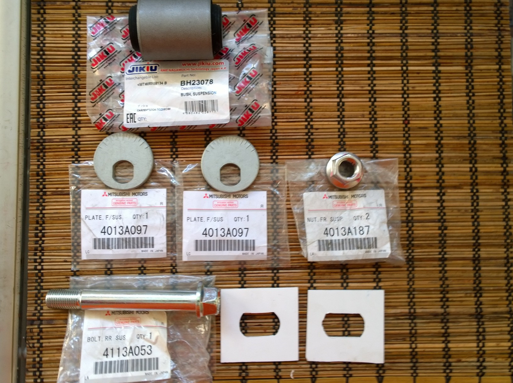 Сход — развальные болты. Пополнение. — Mitsubishi Pajero (4G), 3 л ...