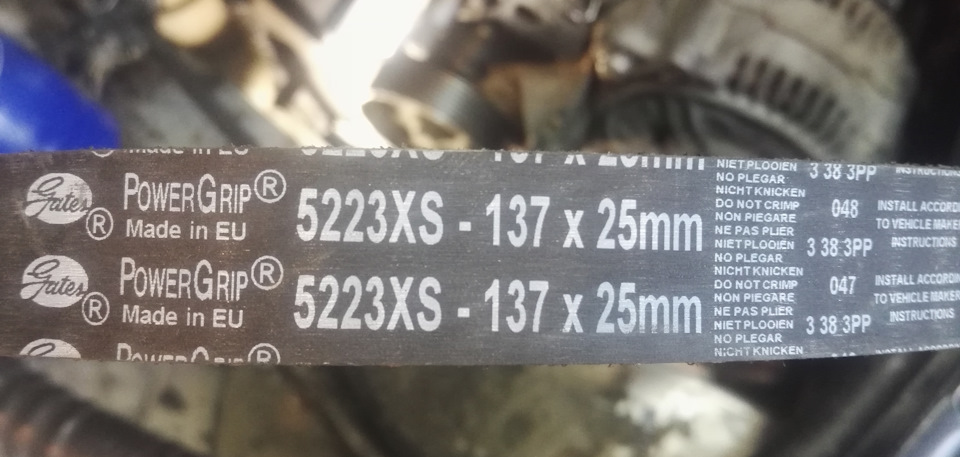 20 10 17г…Запоздалый пост…сбор ГРМ… — Volkswagen Passat B4 1 9 л