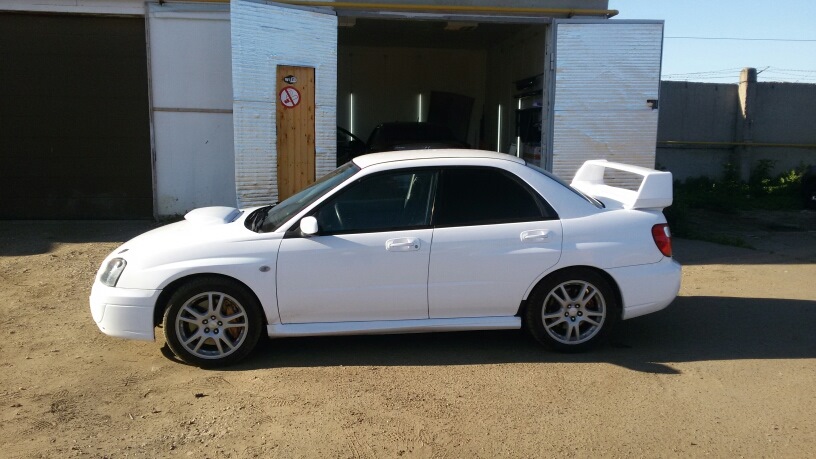Первые фото готовой STI — Subaru Impreza WRX STI (GD), 2,2 л, 2015 года ...