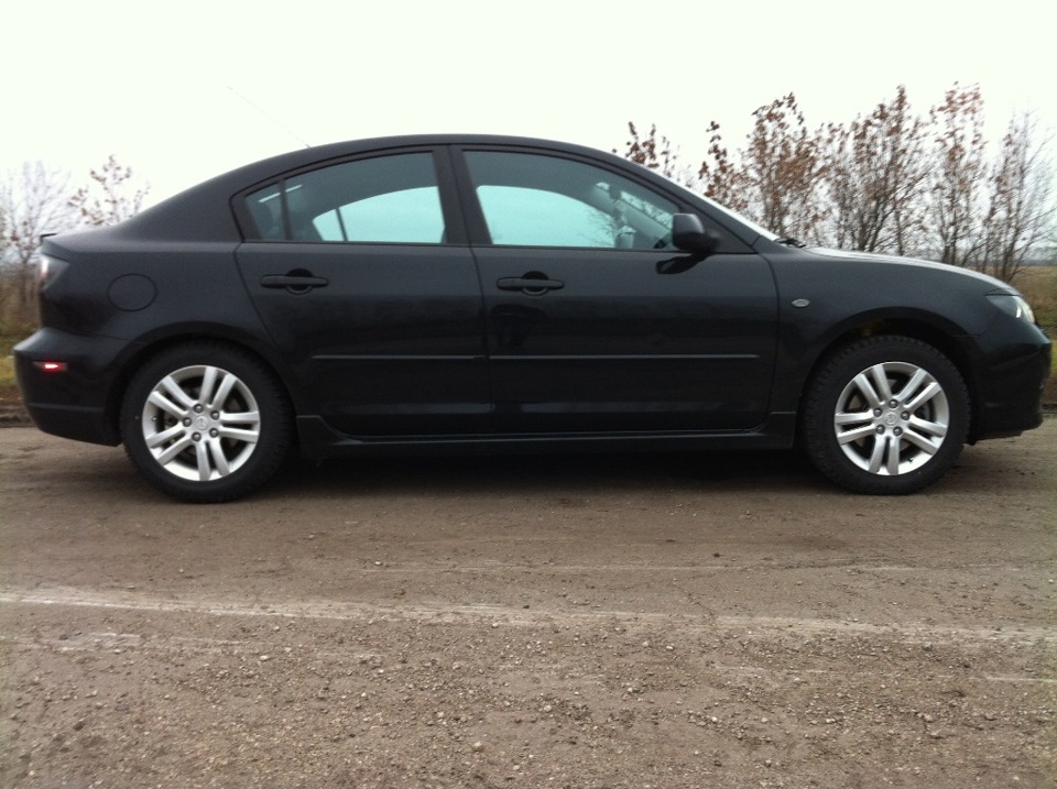 Suntek HP 50 blue & LLumar air 80 — Mazda 3 (2G) BL, 2 л, 2011 года ...