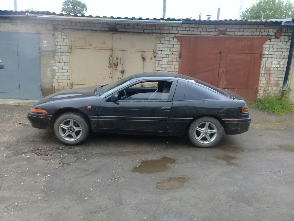 первые выходные с эклипсом) — Mitsubishi Eclipse (1G), 2 л, 1992 года ...