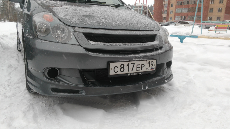 Забронировал туманки. И кое что ещё. — Honda Stream (RN), 2 л, 2005 ...