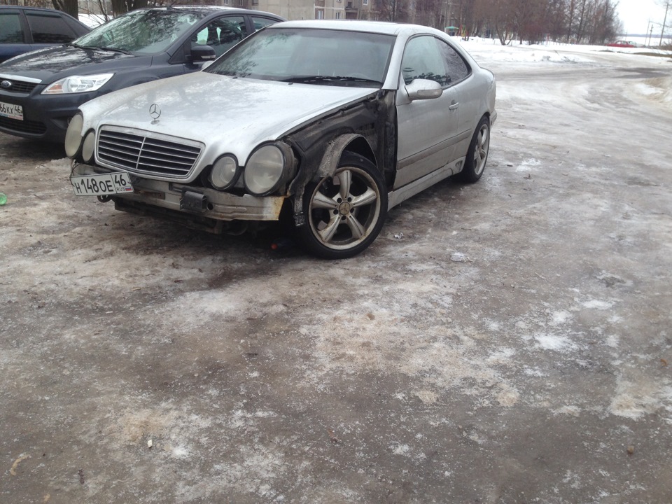 Поехали — Mercedes-Benz CLK (W208), 4,3 л, 1999 года | кузовной ремонт ...