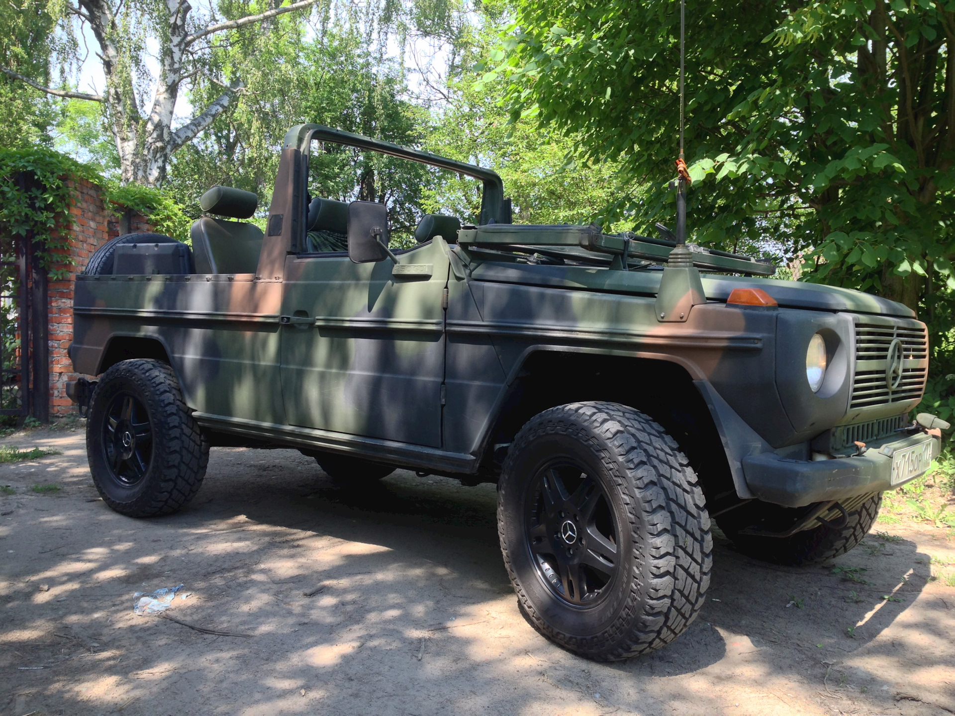 К лету готов! — Mercedes-Benz G-Class (W460/W461), 2,5 л, 1993 года ...