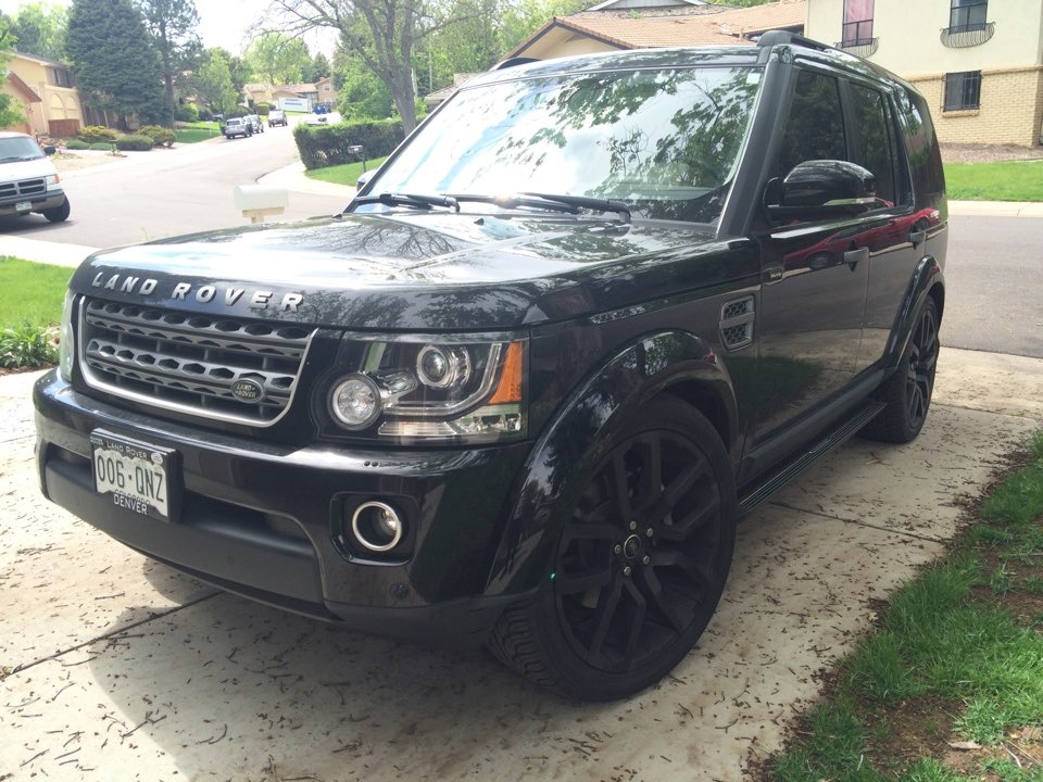 New LR4 aftermarket step rails installed — Land Rover Discovery IV ...