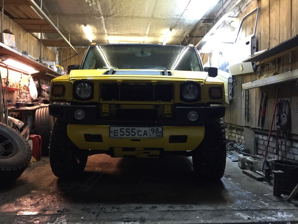Диодные лампы в фары — Hummer H2, 6 л, 2003 года | тюнинг | DRIVE2