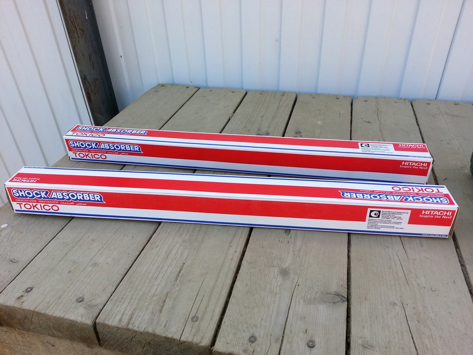 Новые аморты (Tociko E3502) — бортжурнал Suzuki Escudo FIS Edition 2003 ...