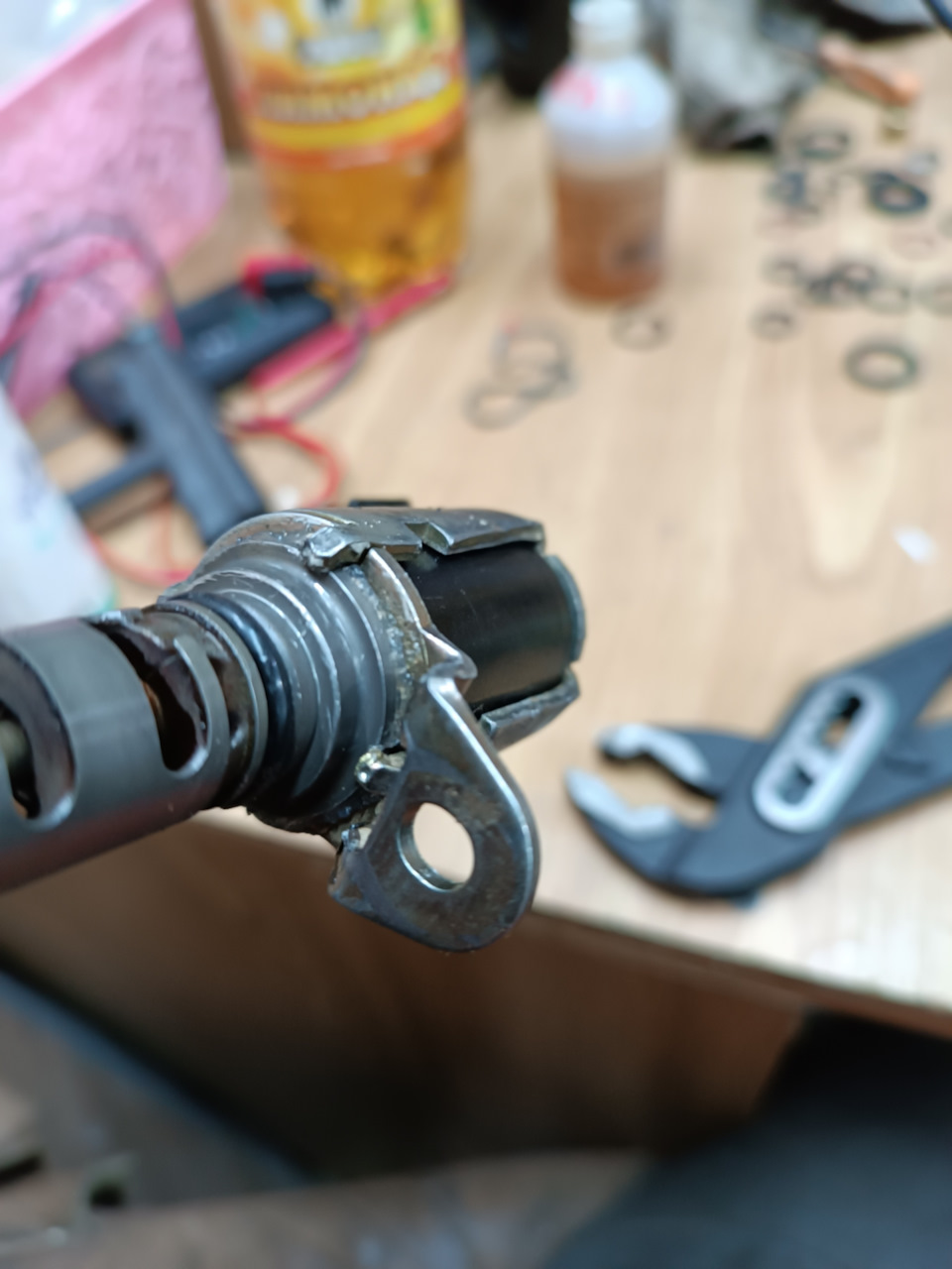 Замена МСК 2az-fe, масла, ремонт клапана vvt-i. — Toyota Harrier (1G ...