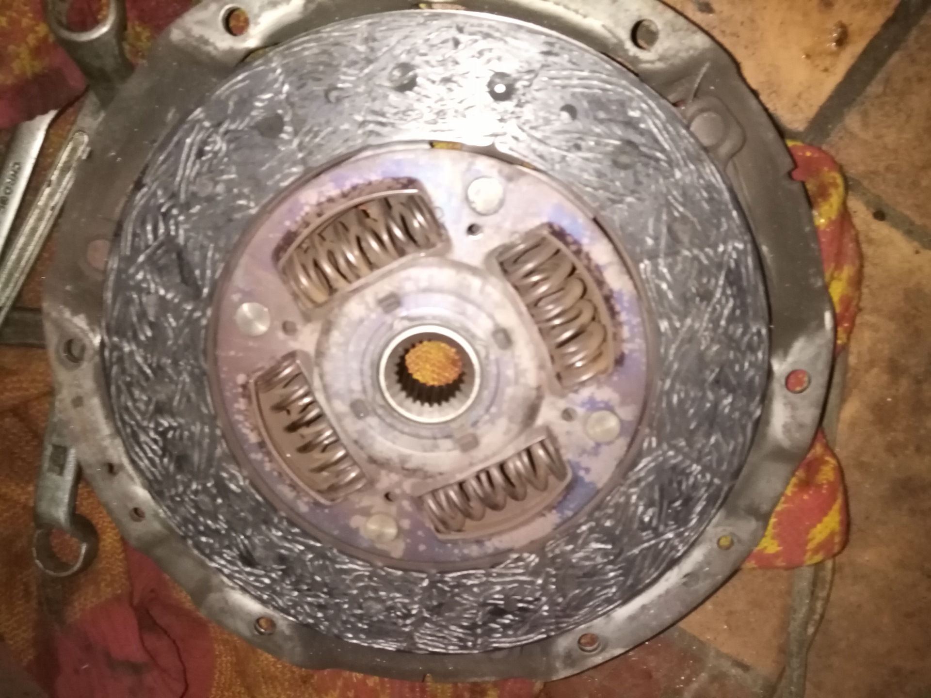 Замена сцепления и масла в коробке — Subaru Outback (BP), 2,5 л, 2008 ...