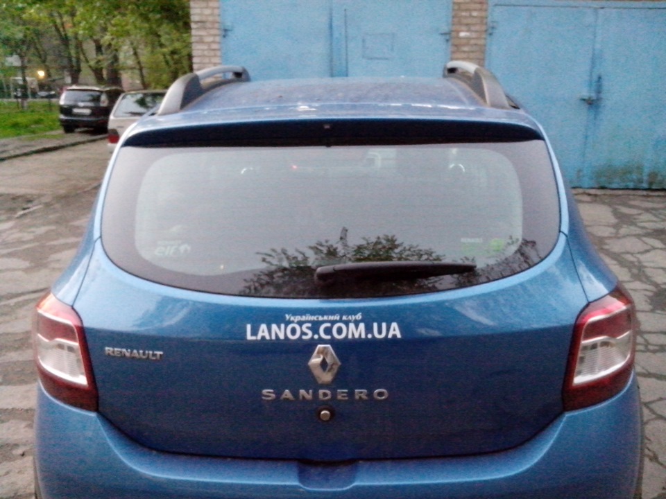 Клубные наклеечки — Renault Sandero Stepway (2G), 1,5 л, 2015 года ...