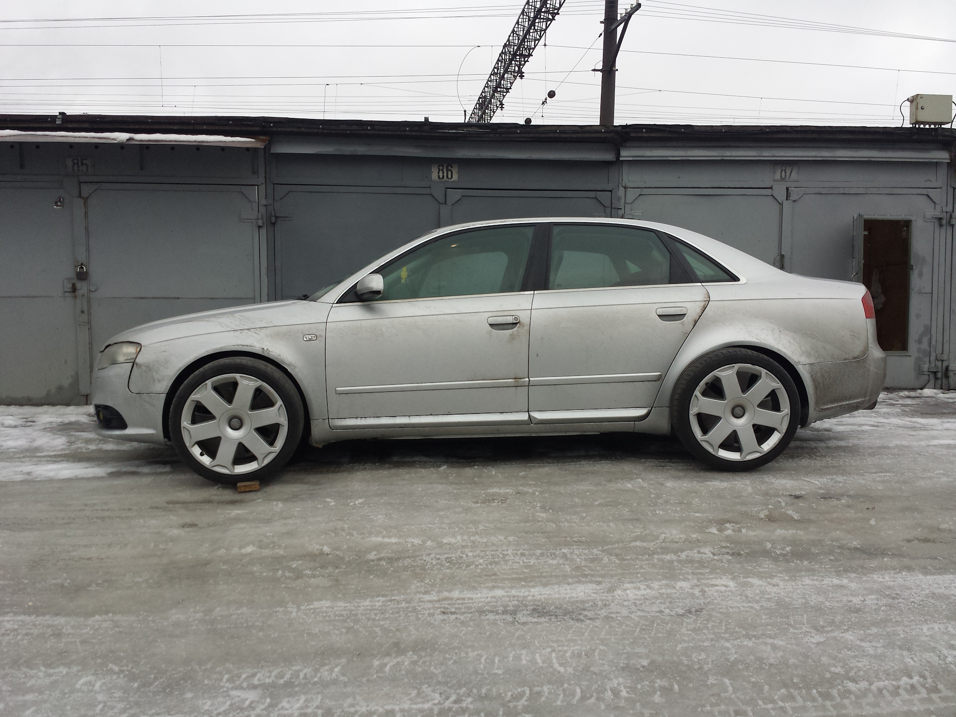 31_Меняем стиль, да будет Sliper[Ronal Avus R18 ET45] — Audi A4 (B7), 2 ...