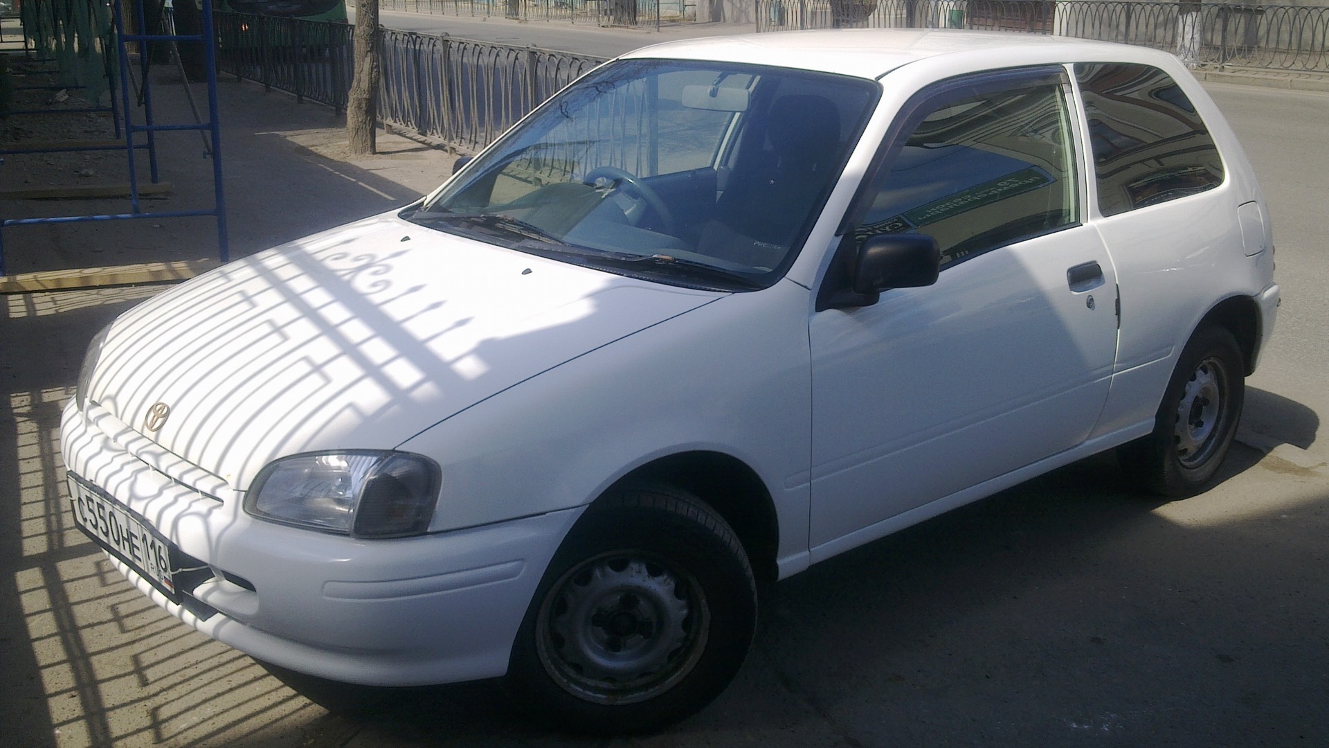 Toyota Starlet (90) 1.3 бензиновый 1998 | 4WD на DRIVE2