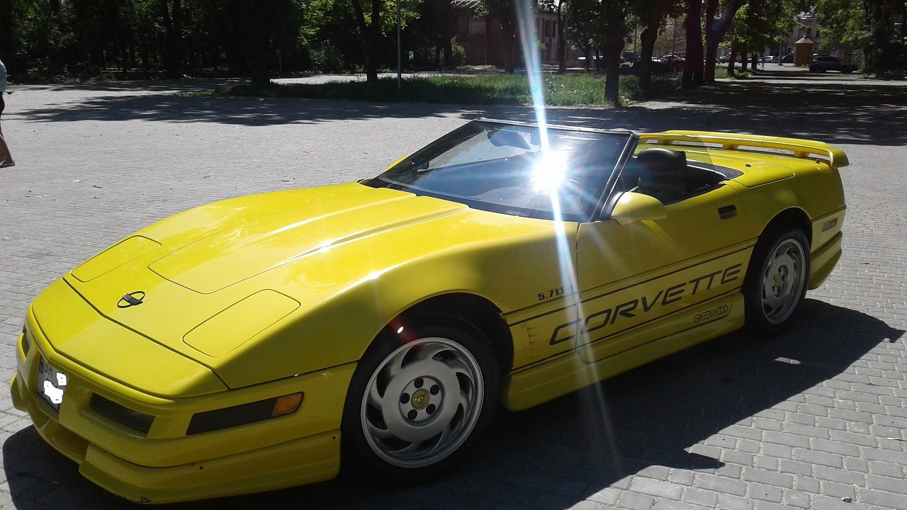 Chevrolet Corvette C4 5.7 бензиновый 1993 | желтая легенда на DRIVE2