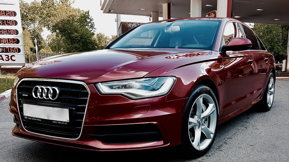 Audi A6 (C7) 3.0 бензиновый 2011 | 3.0 TFSI RUBY на DRIVE2