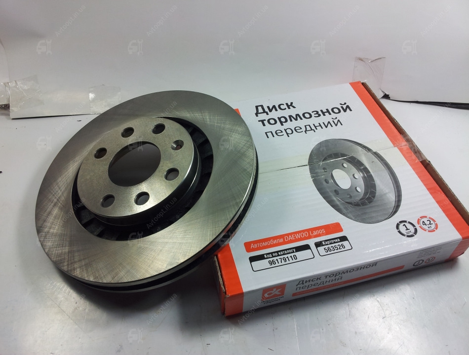 96179110 Диск тормозной передний вентилируемый DAEWOO NEXIA GM ...