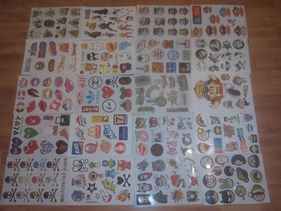 sticker bombing — Daewoo Matiz (M100/M150), 0,8 л, 2006 года | просто ...