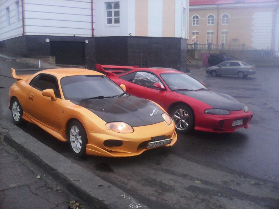 Встреча с Mitsubishi FTO — Mitsubishi Eclipse (2G), 2 л, 1999 года ...