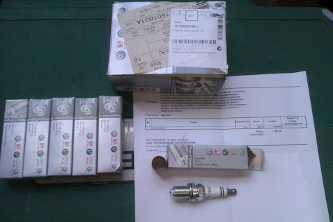 101000035HJ Свеча зажигания Long VAG | Запчасти на DRIVE2