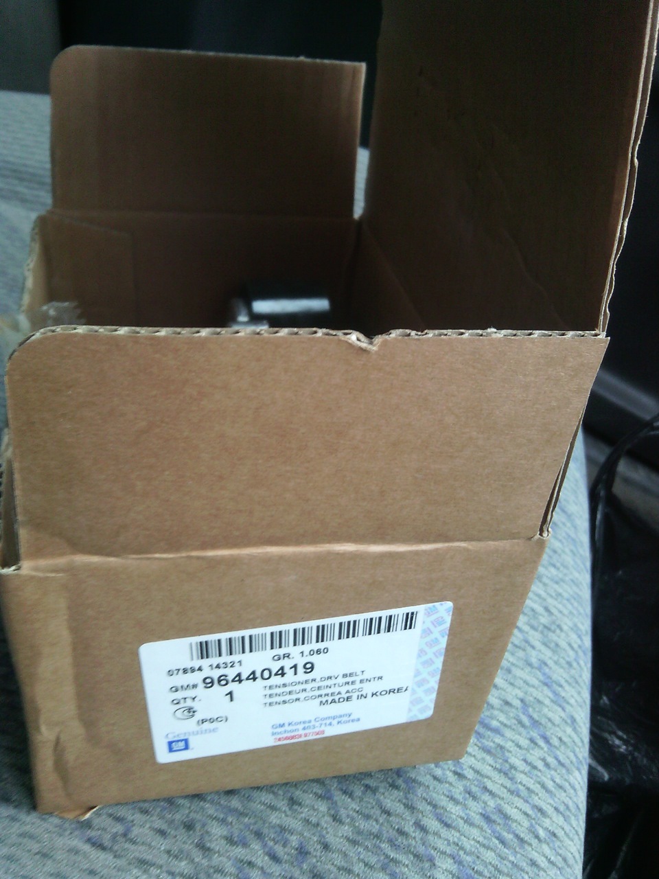 96440419 Ролик натяжной/обводной GM | Запчасти на DRIVE2